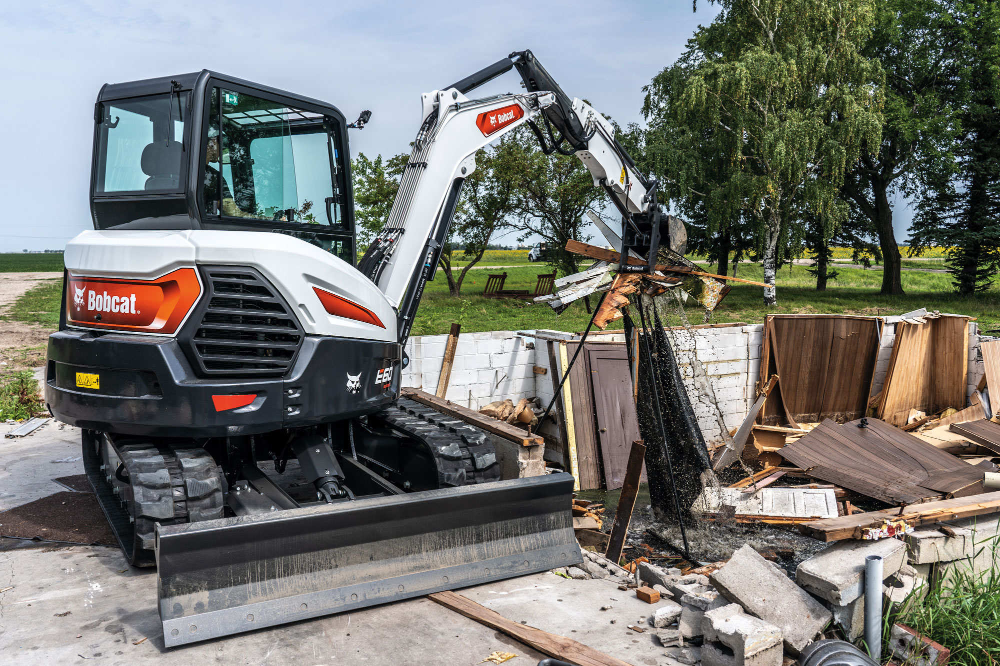 Bobcat E60 Compact Excavator | Leppo Rents