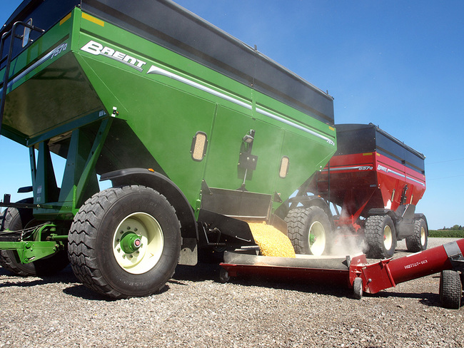 New Brent Grain Train 57-Series High-Capacity Grain Wagons | Sloan ...